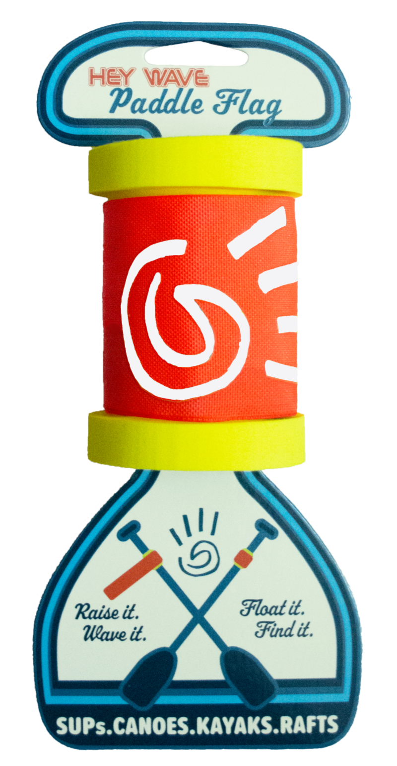 HEY WAVE Paddle Flag – HEY WAVE Wristflags